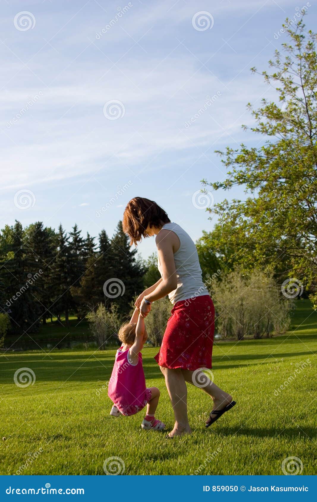 Swinging Around stock photo. Image of grass, outside, children - 859050