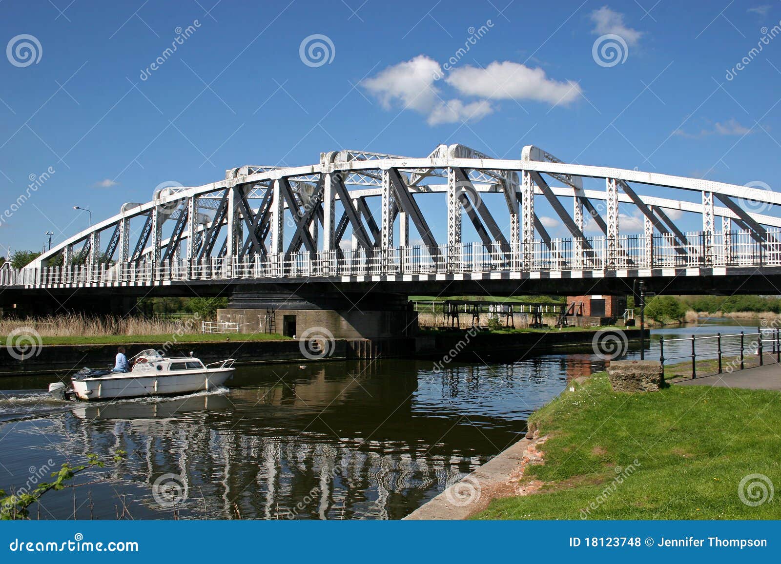 Swinging bridge stock photo. Image of iron, swinging - 18123748