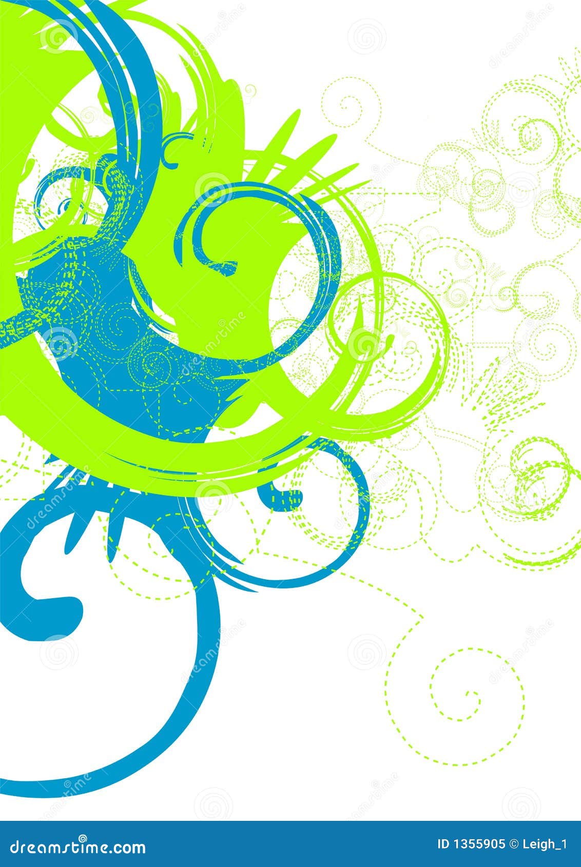 Swirl stock vector. Illustration of drawing, decor, conceptual - 1355905