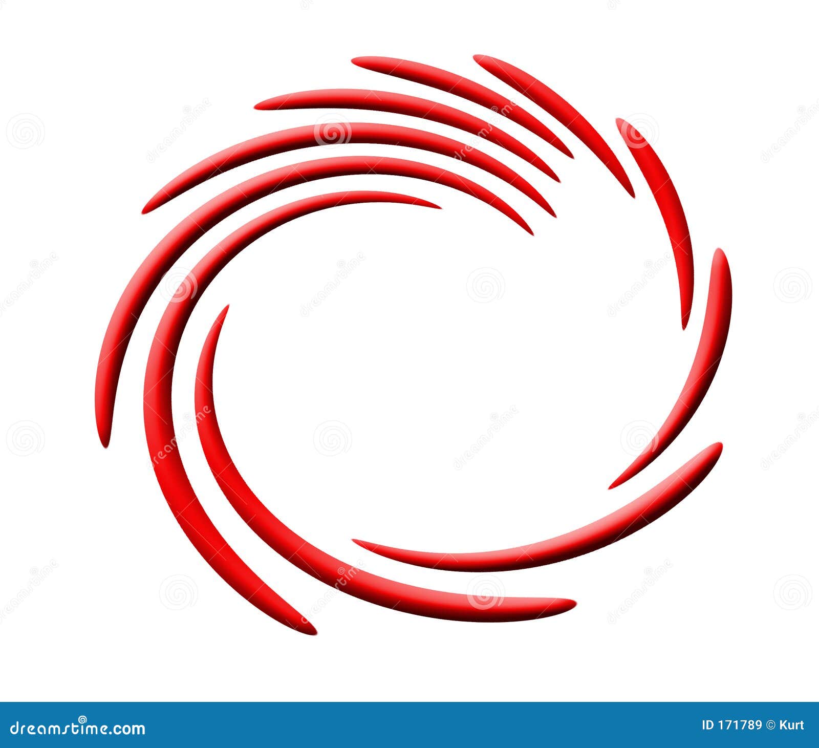 Swirl stock illustration. Illustration of circle, bevel - 171789