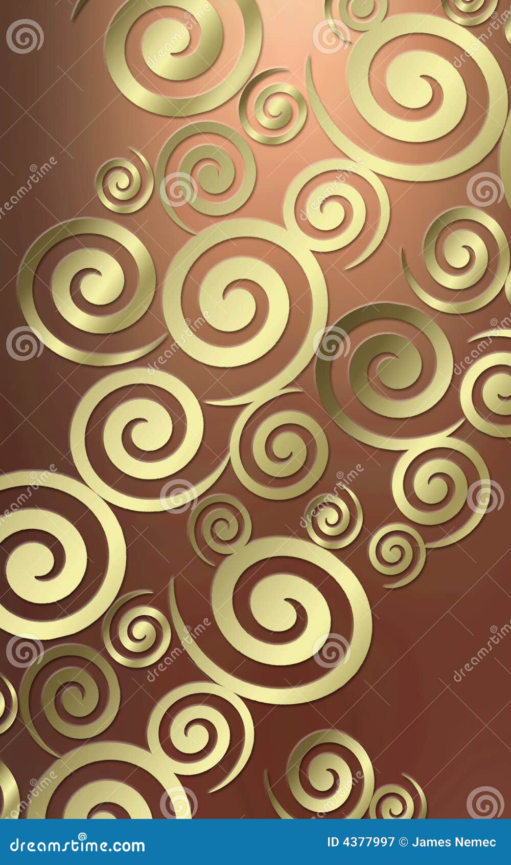Swirl background stock illustration. Illustration of artistic - 4377997