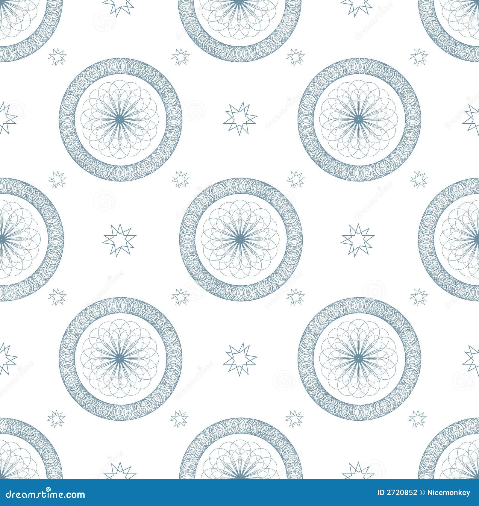 Swirl blue repeat stock illustration. Illustration of detail - 2720852
