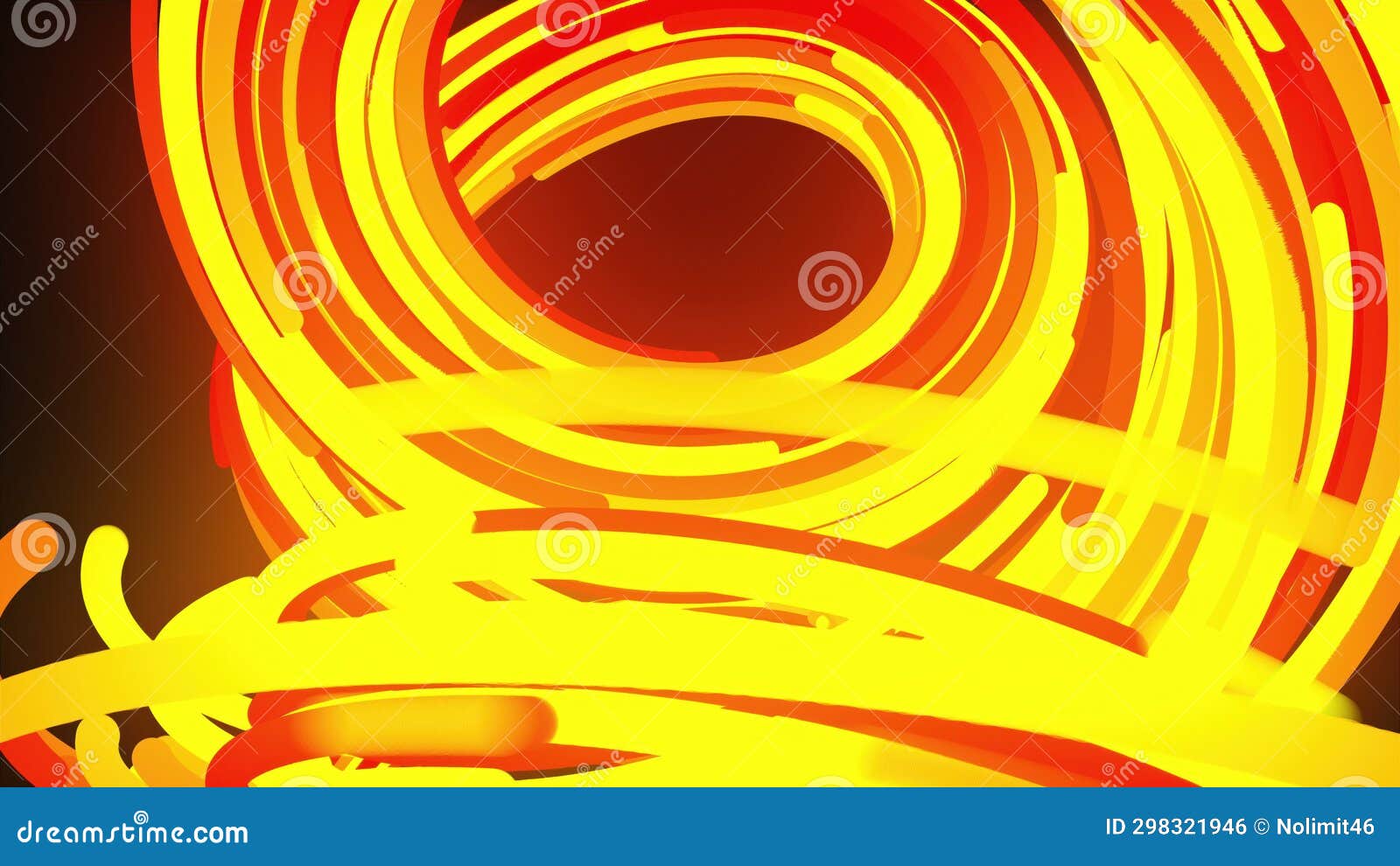 Swirl colorful lines stock illustration. Illustration of speed - 298321946