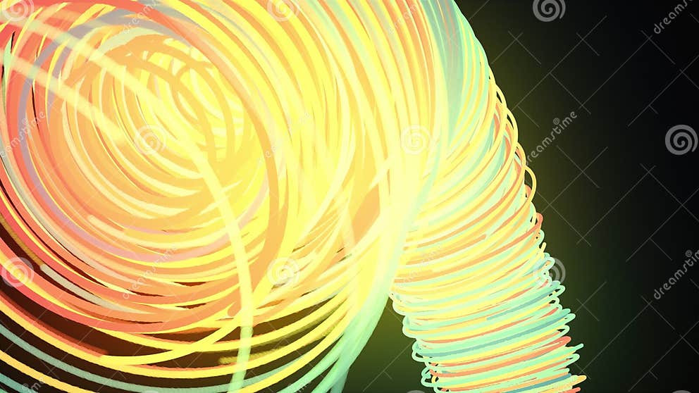 Swirl colorful lines stock illustration. Illustration of blue - 298321974