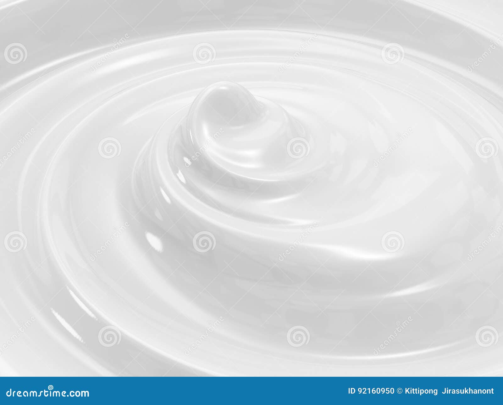 Swirl cosmetic cream stock illustration. Illustration of smooth - 92160950