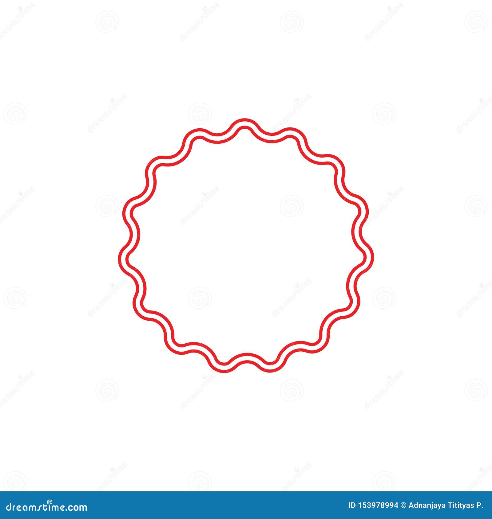 Swirl Curl Frame Simple Design Vector Stock Vector - Illustration of ...
