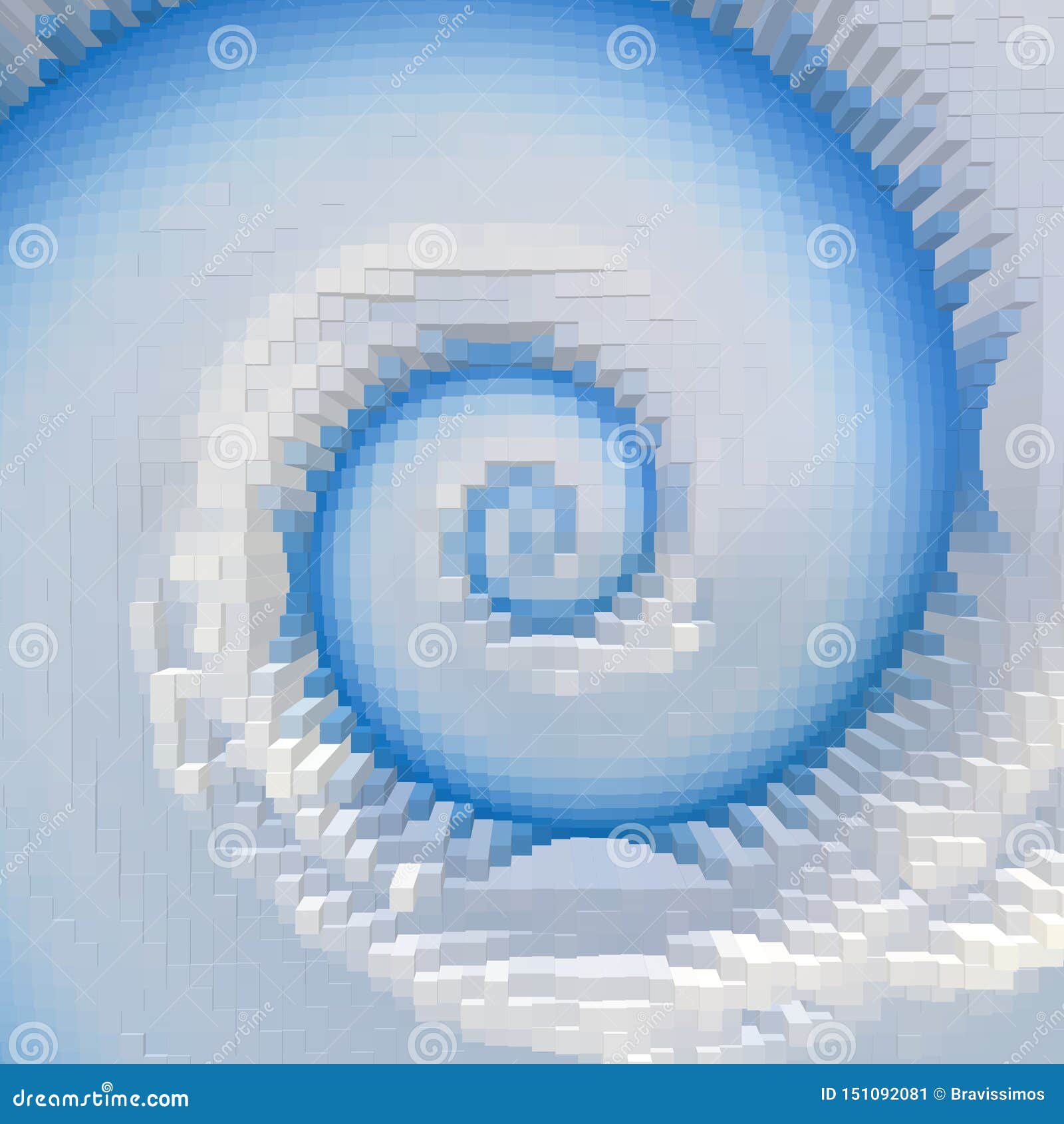 Swirl 3d Cube Motion Abstract, Twirl Circular Stock Illustration ...
