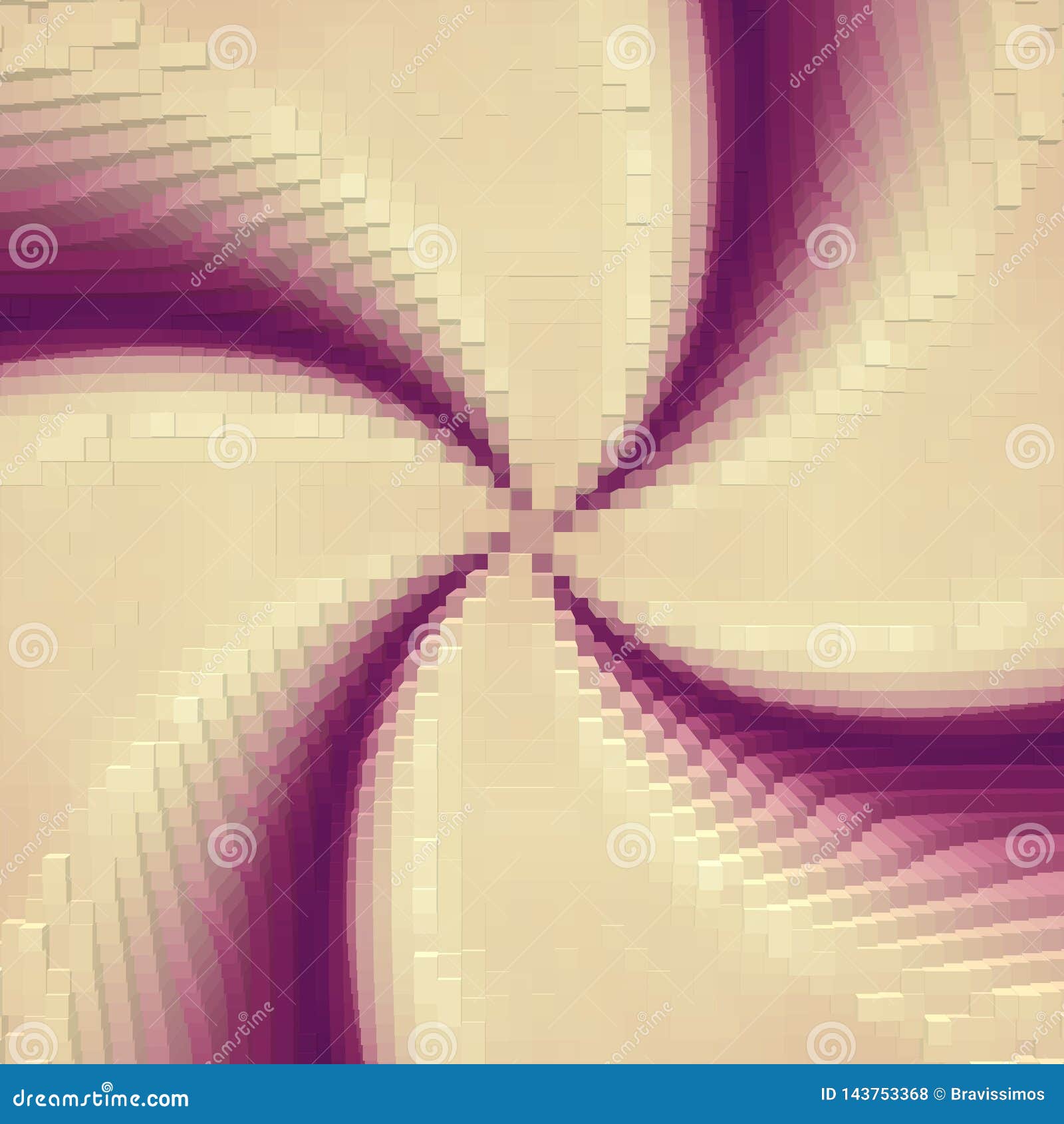 Swirl 3d Cube Motion Abstract, Twirl Round Stock Illustration ...