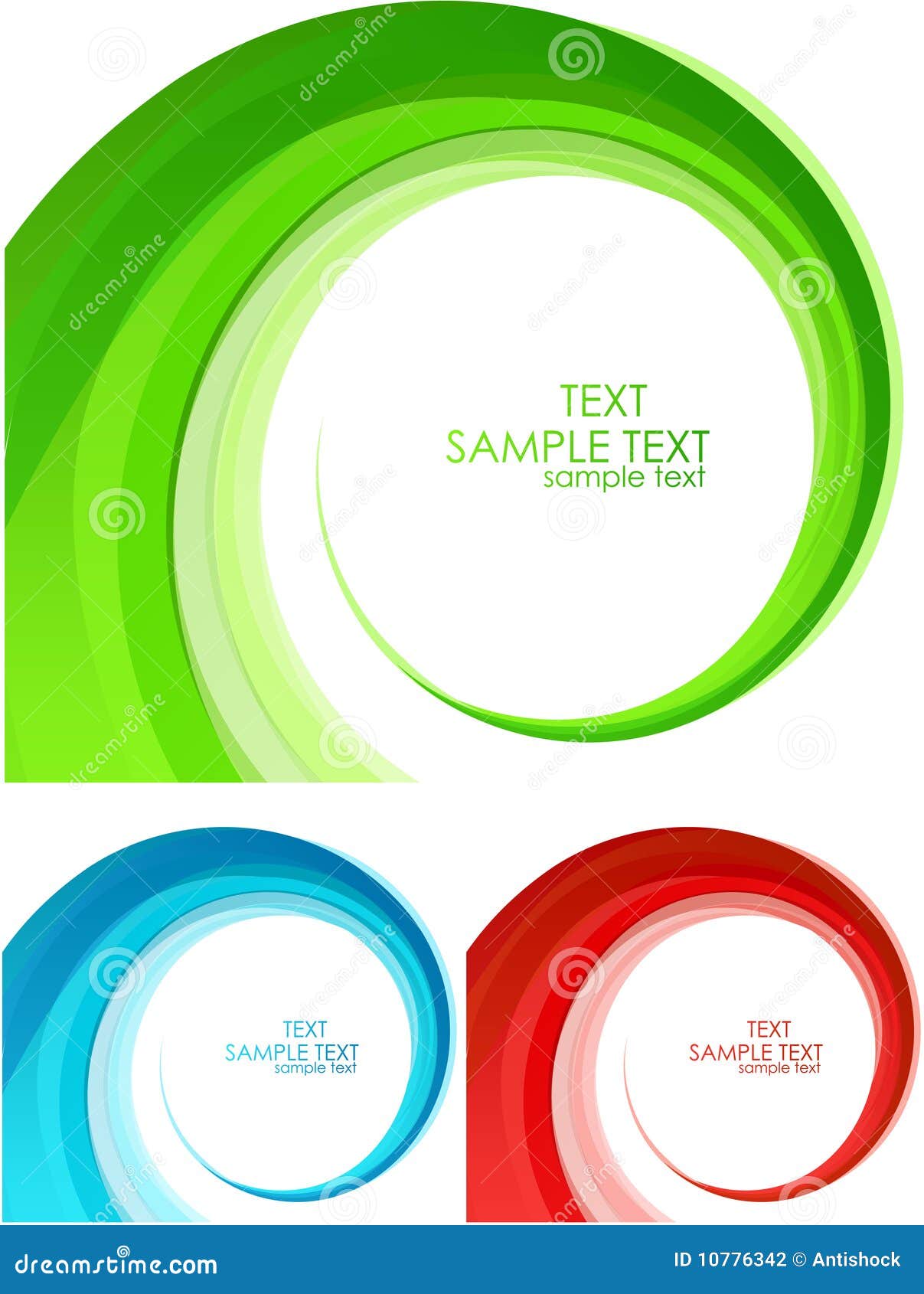 Swirl design stock vector. Illustration of natural, green - 10776342