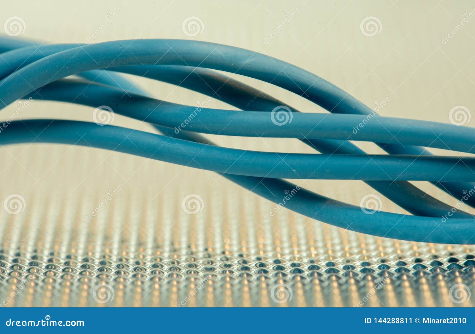 Swirl of Electrical Cable stock image. Image of line - 144288811