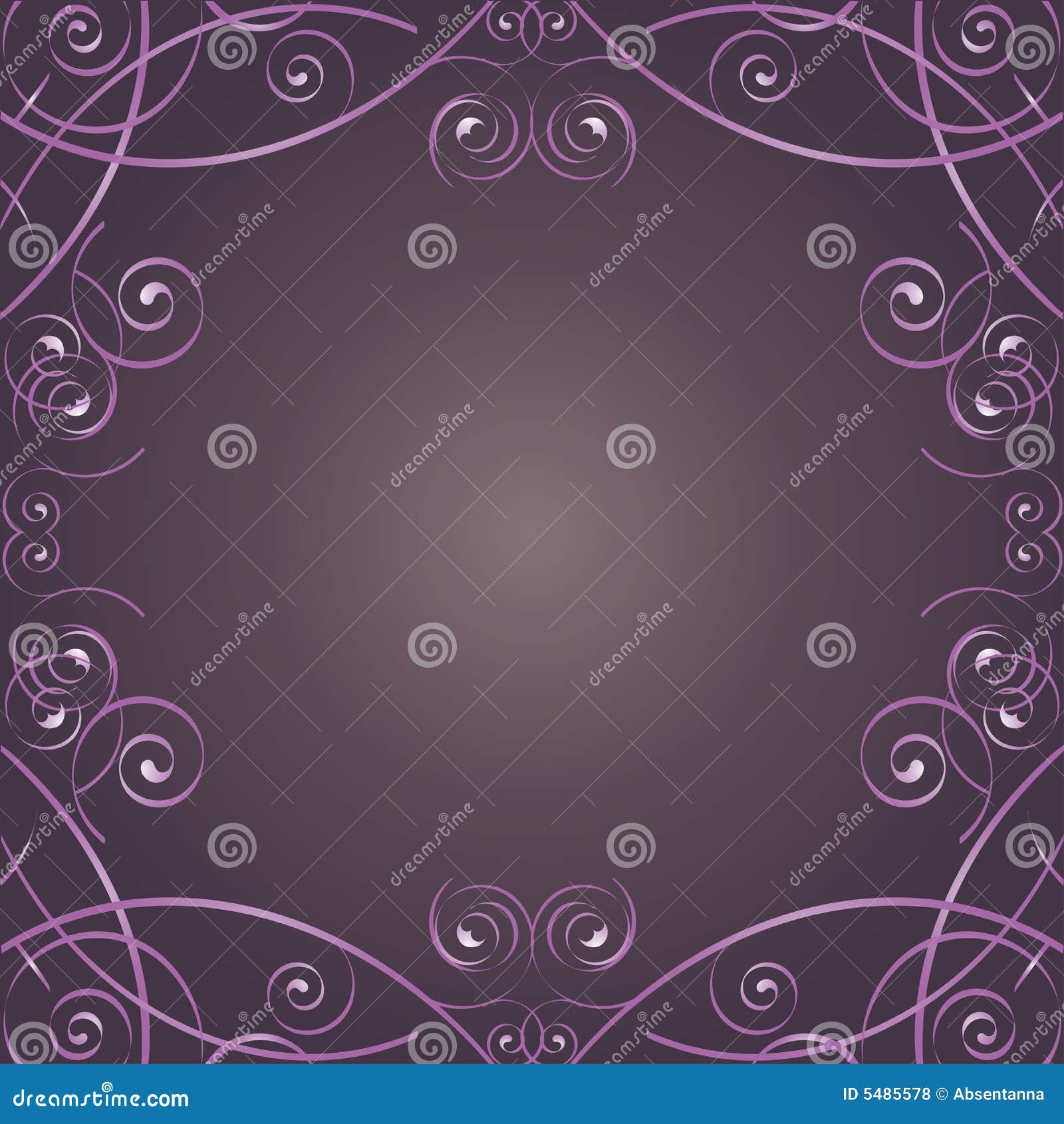 Swirl Frame stock vector. Illustration of border, revival - 5485578