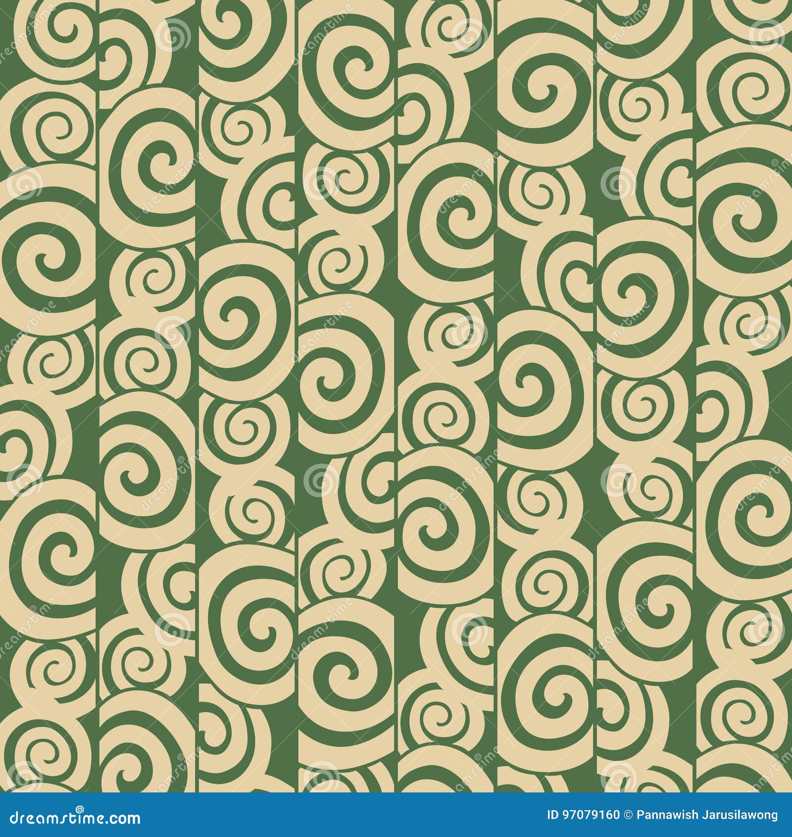 Swirl japanese pattern stock vector. Illustration of nature - 97079160