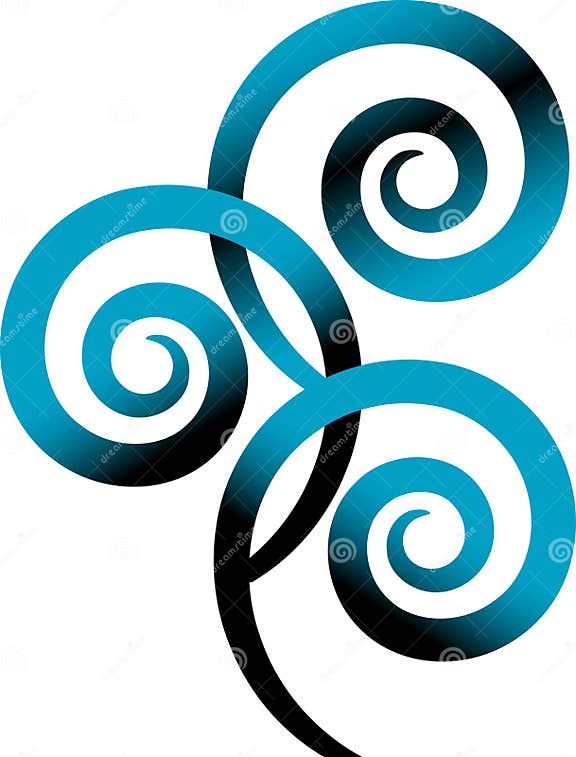 Swirl logo stock vector. Illustration of isolated, swirl - 14264228
