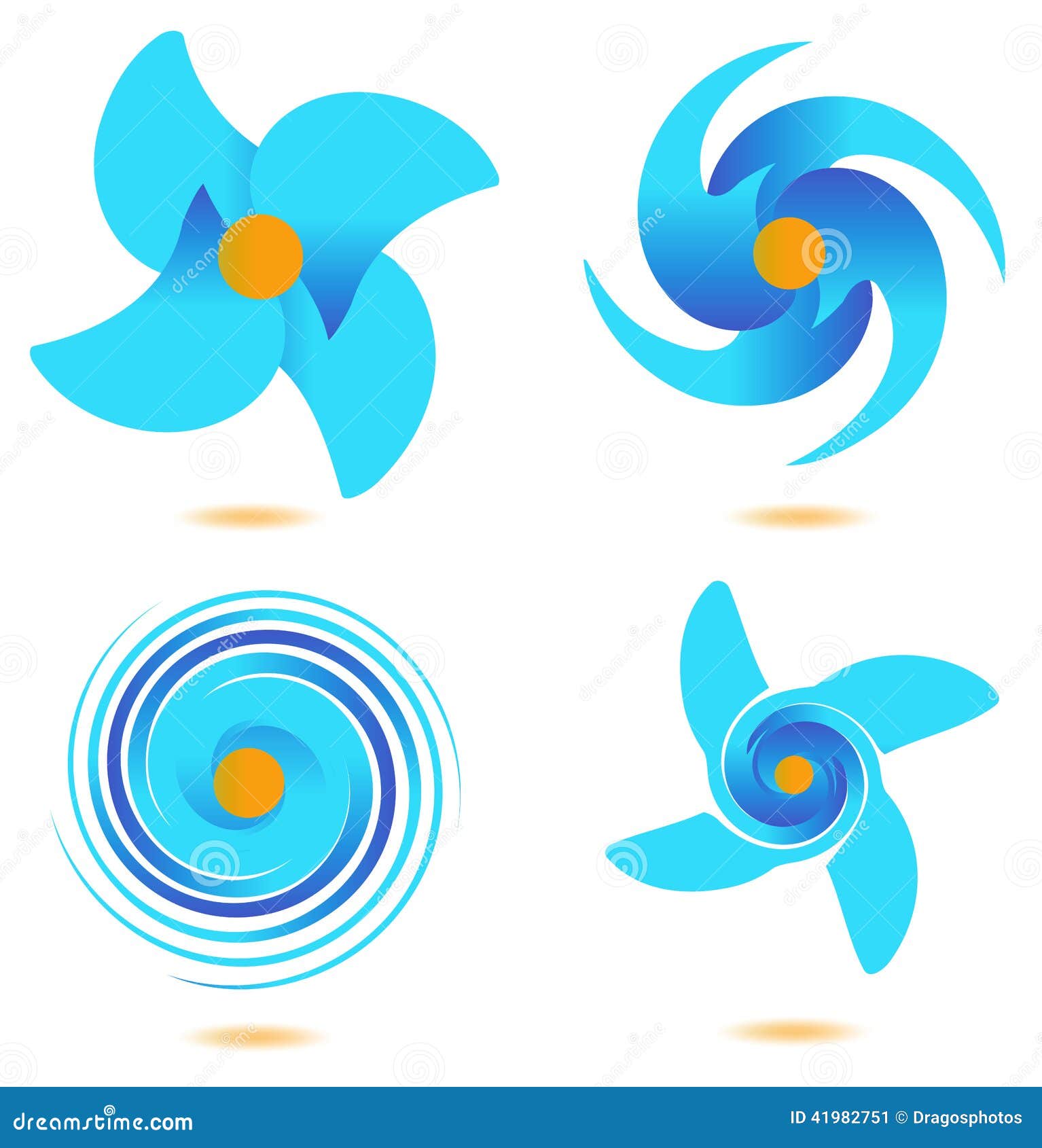 Swirl logo stock illustration. Illustration of rotating - 41982751