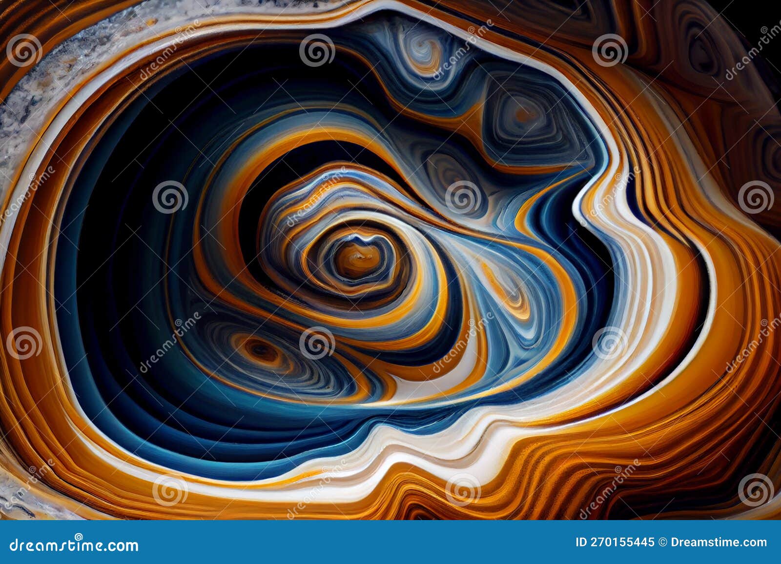 Swirl of Marble or the Ripple of Agate Stock Illustration ...
