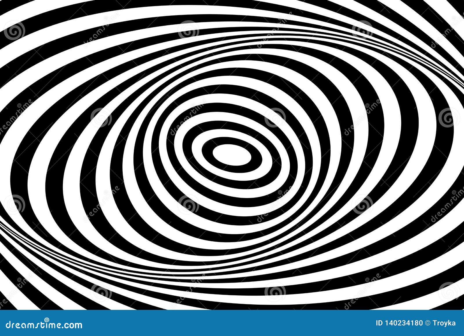 Swirl Movement Illusion. Op Art Design Stock Vector - Illustration of ...