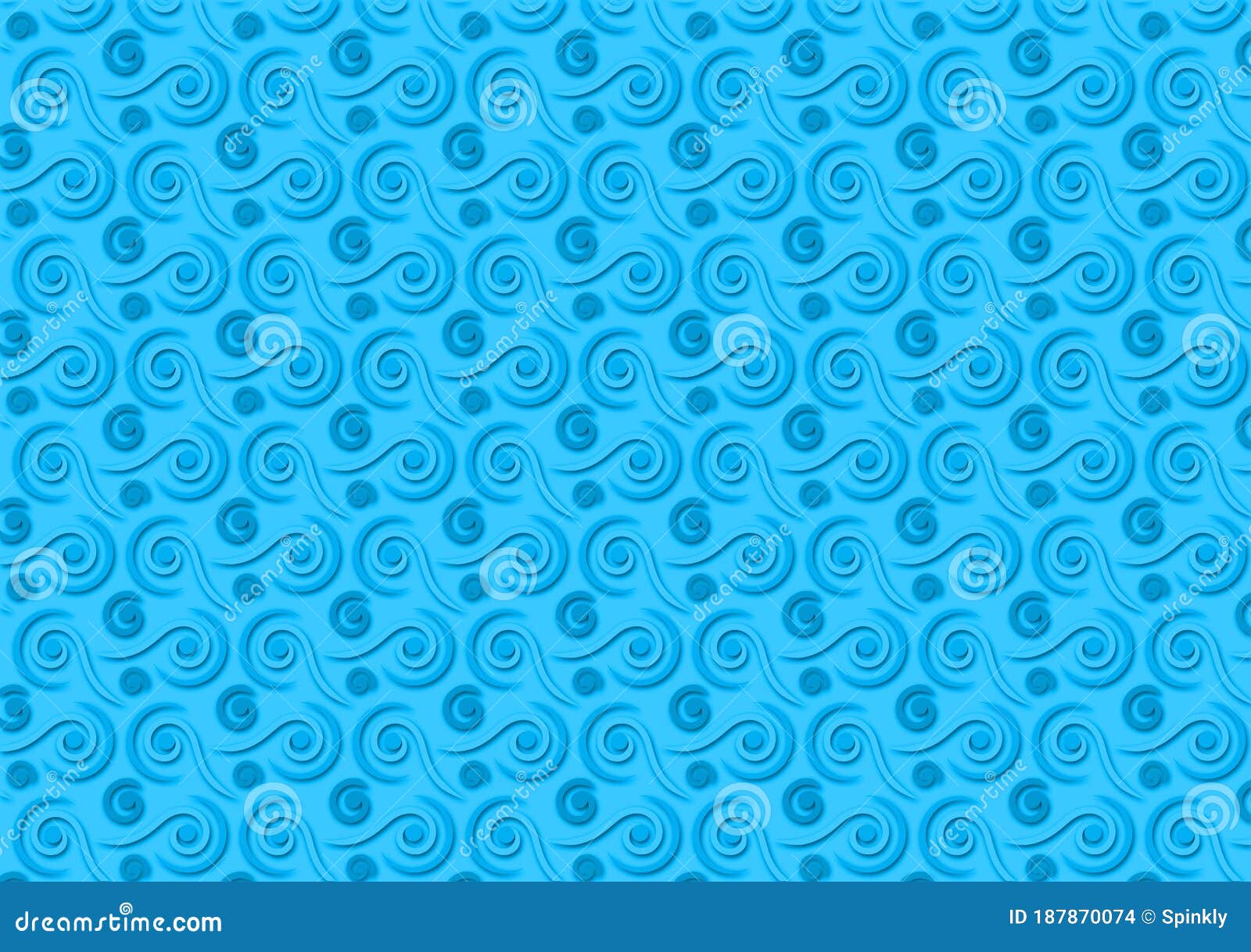 Swirl Pattern Background Wallpaper for Design Layout Stock Illustration ...