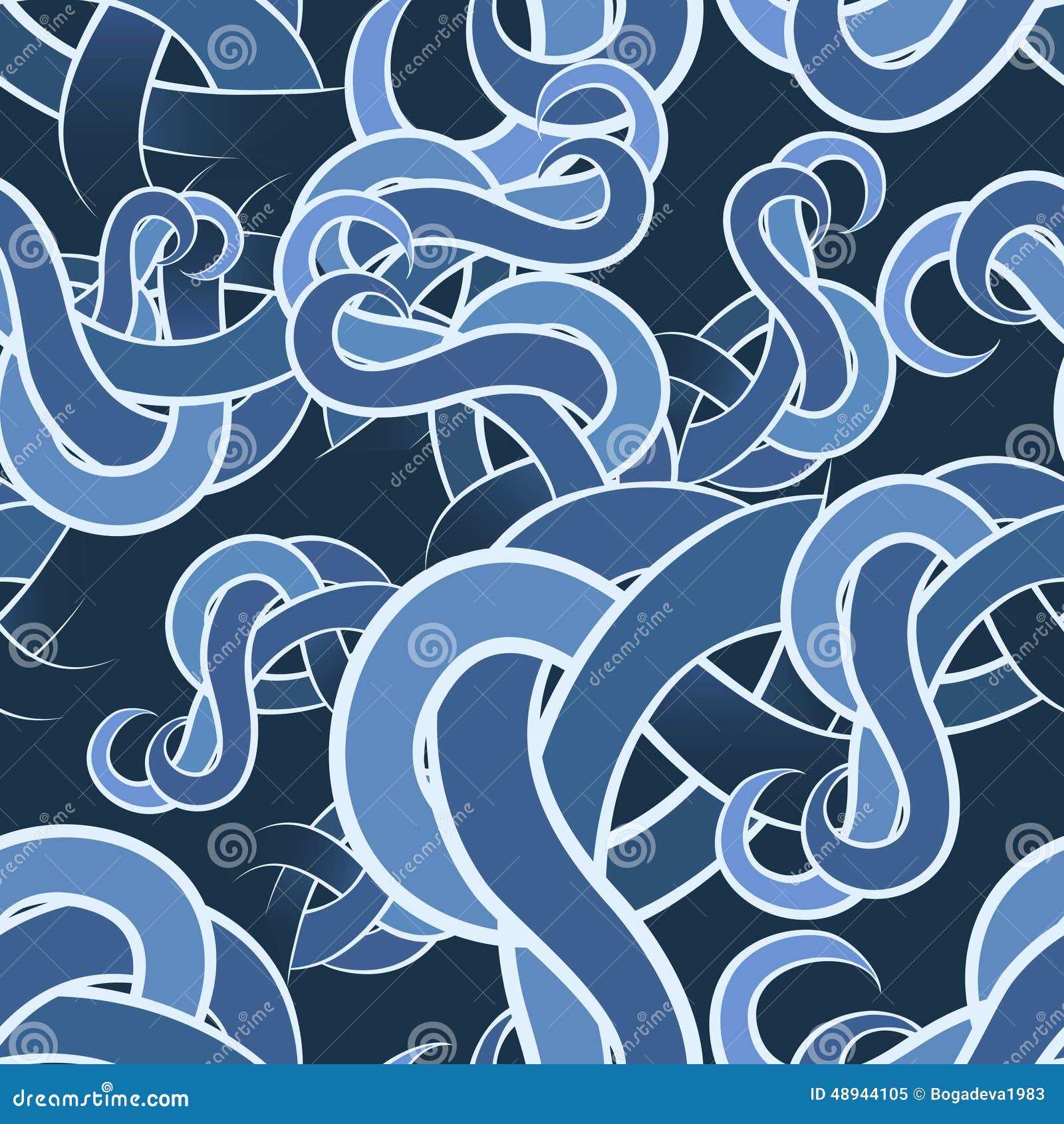 Swirl pattern stock vector. Illustration of decorative - 48944105