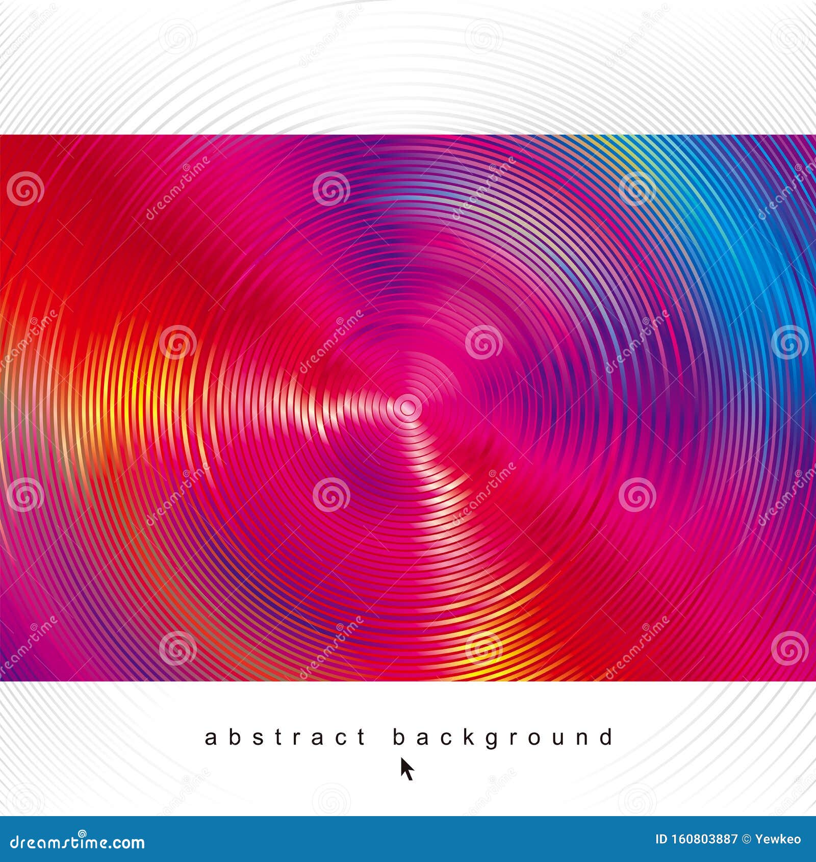 Swirl Radiant Circular Waves Abstract Background. Stock Vector ...