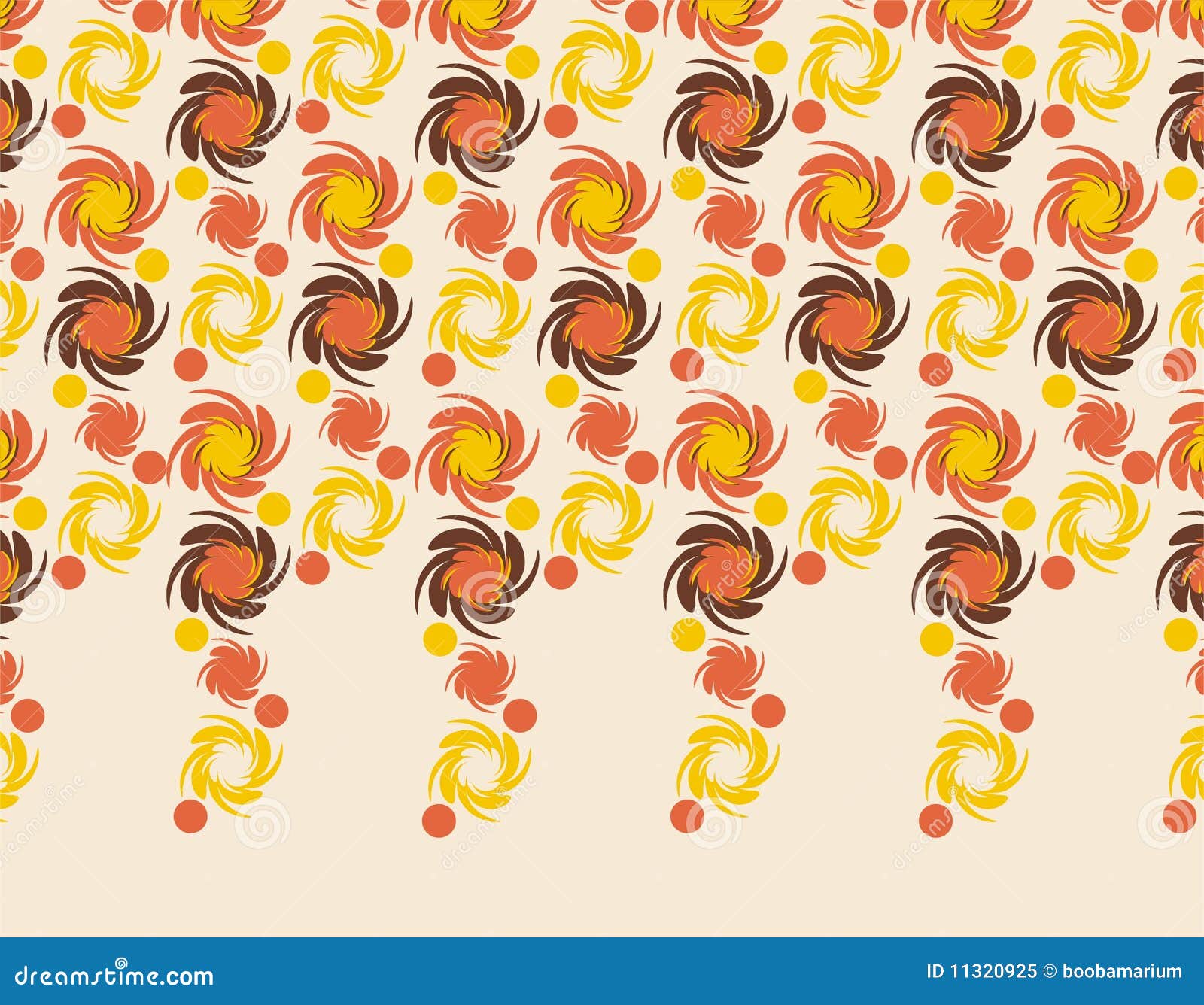 Swirl Retro Background Stock Vector Illustration Of Colors 11320925