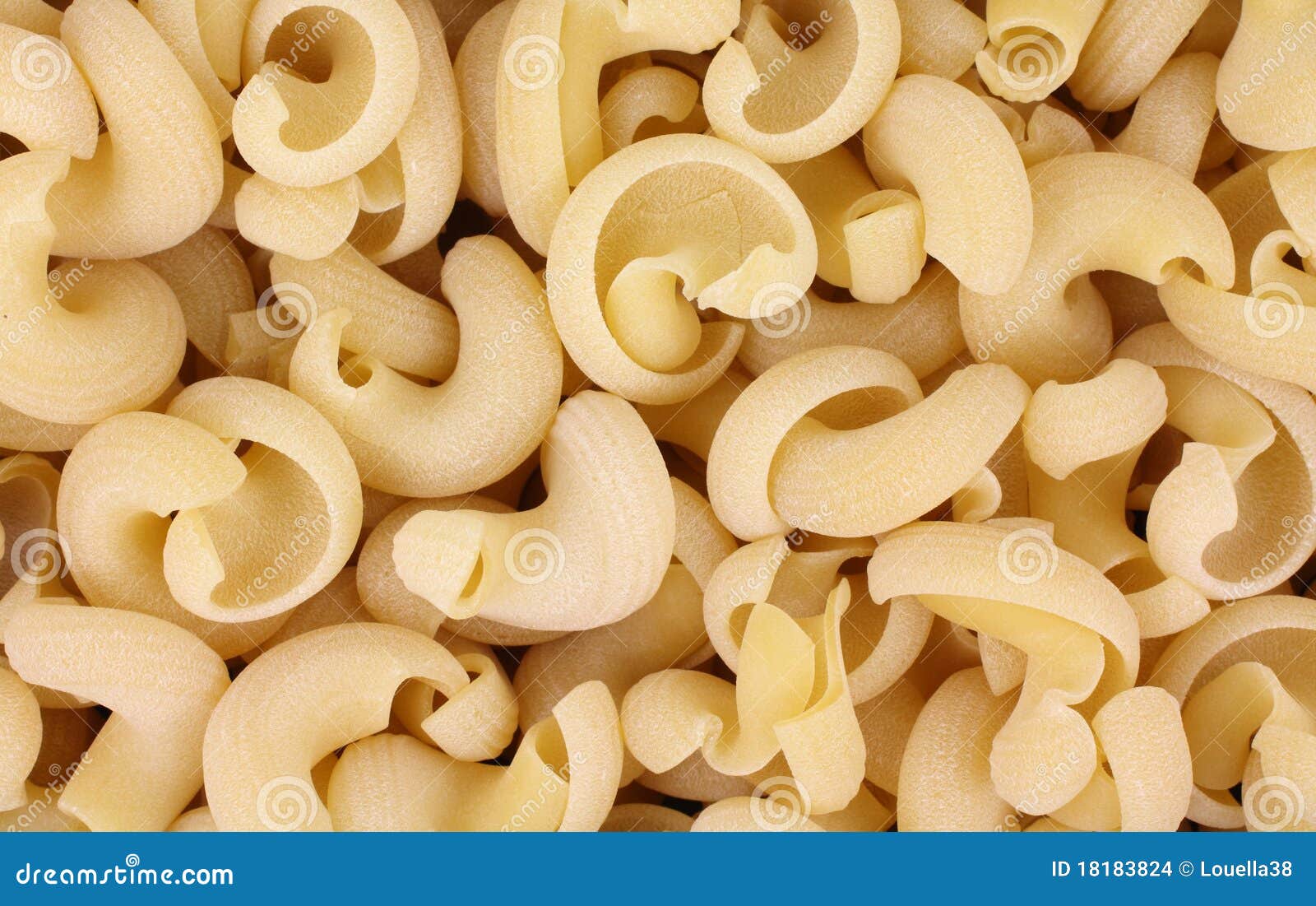 Swirl Shaped Pasta stock photo. Image of product, interesting - 18183824