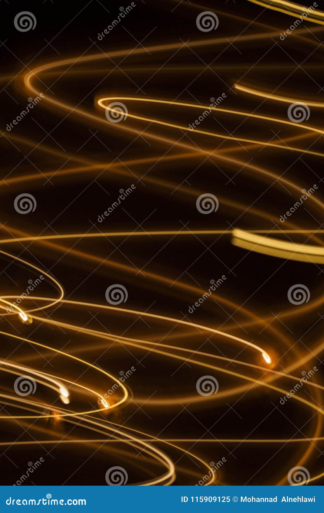 Swirl Sparkling Glowing Lines Background Stock Image - Image of wave ...