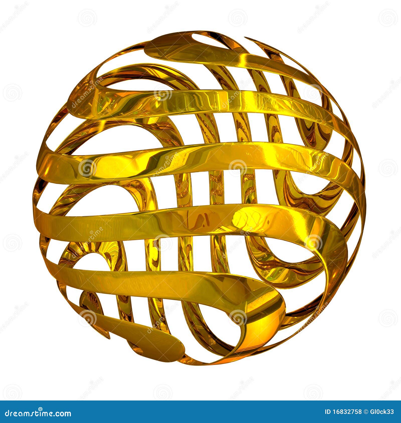 Swirl sphere stock illustration. Illustration of template - 16832758