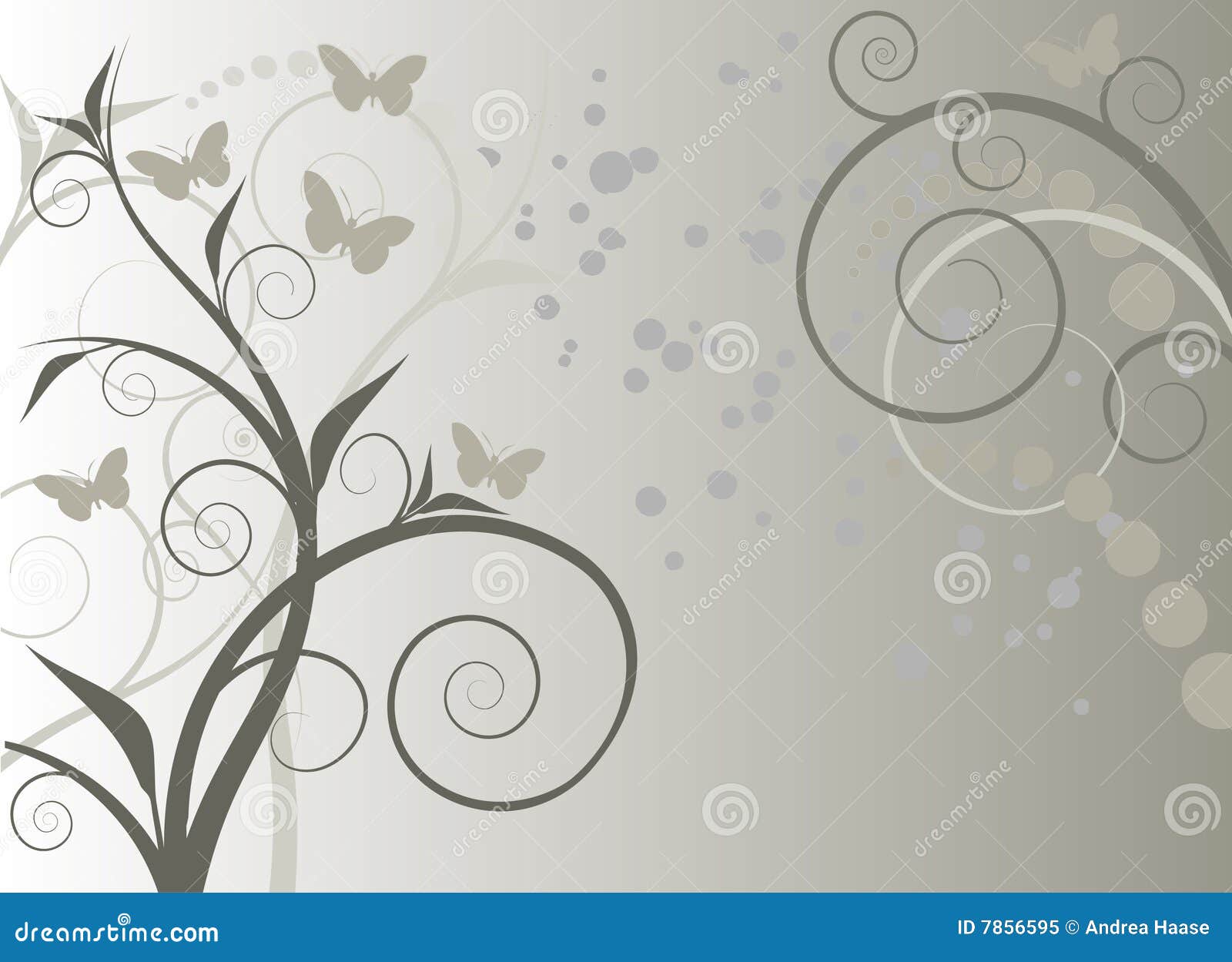 Swirl tree vector design stock vector. Illustration of gray - 7856595