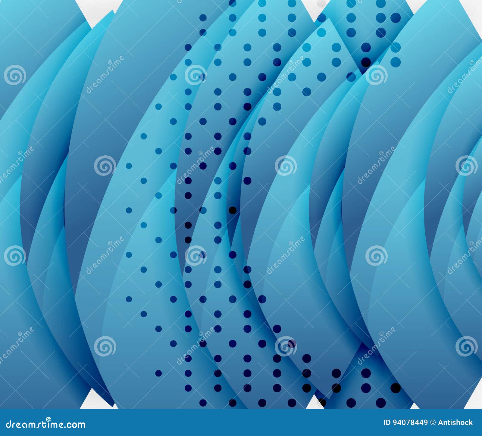 Swirl and Wave 3d Effect Objects, Abstract Template Vector Design Stock ...