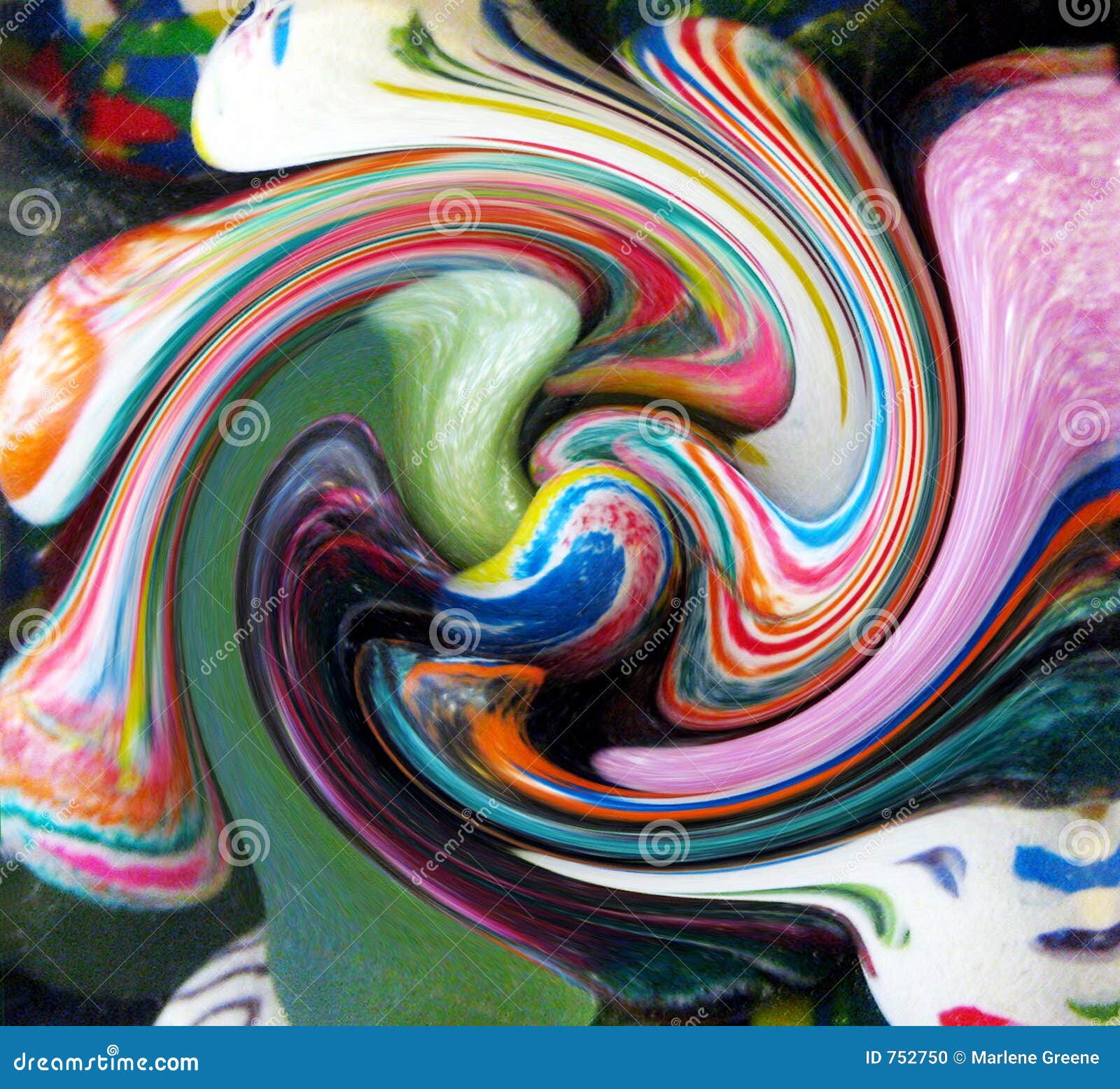 Swirled Paints stock photo. Image of spiral, abstract, candy - 752750