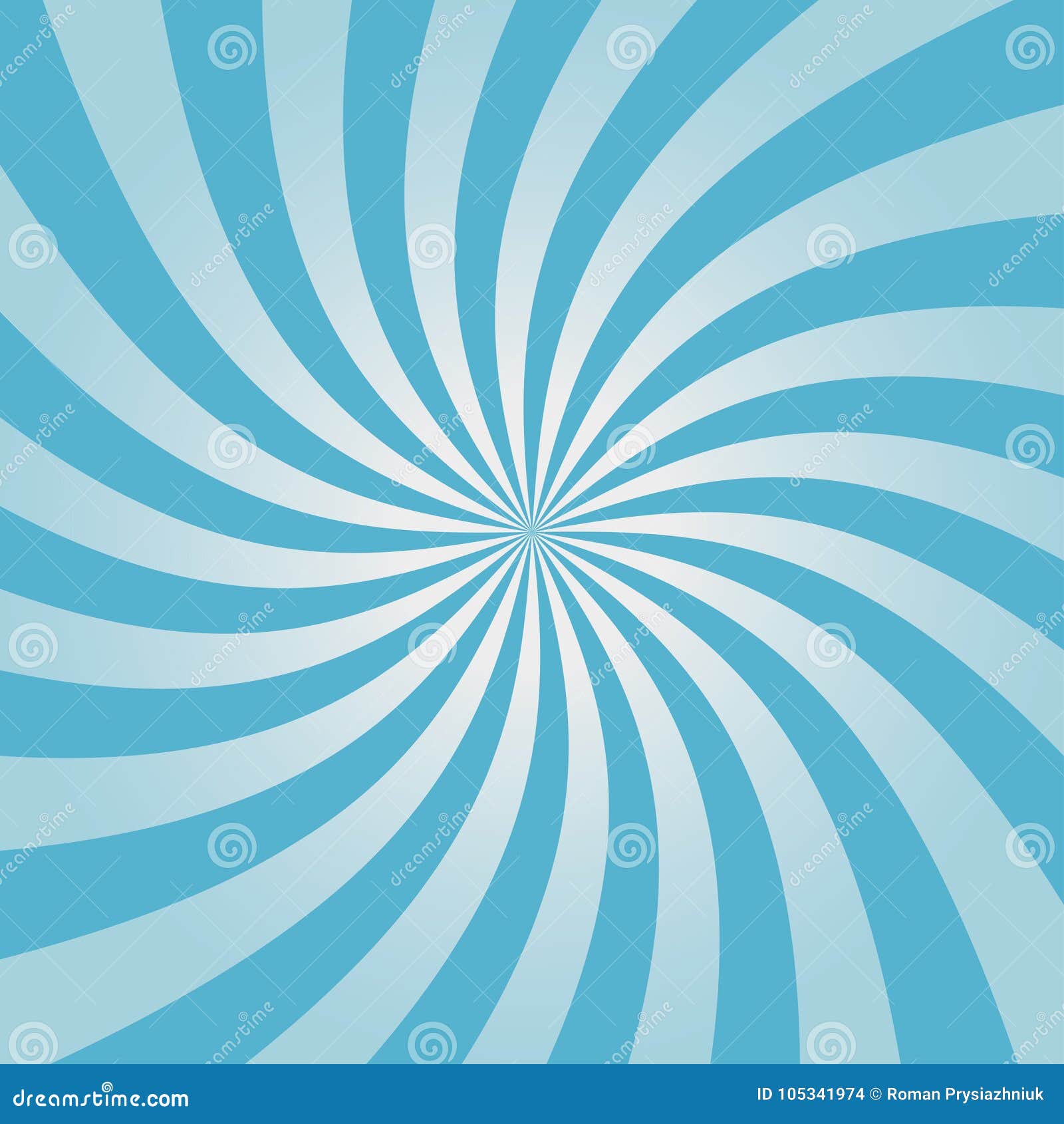 Sun Sunburst Pattern With Lens Flare. Blue Sky. Vector Illustration ...