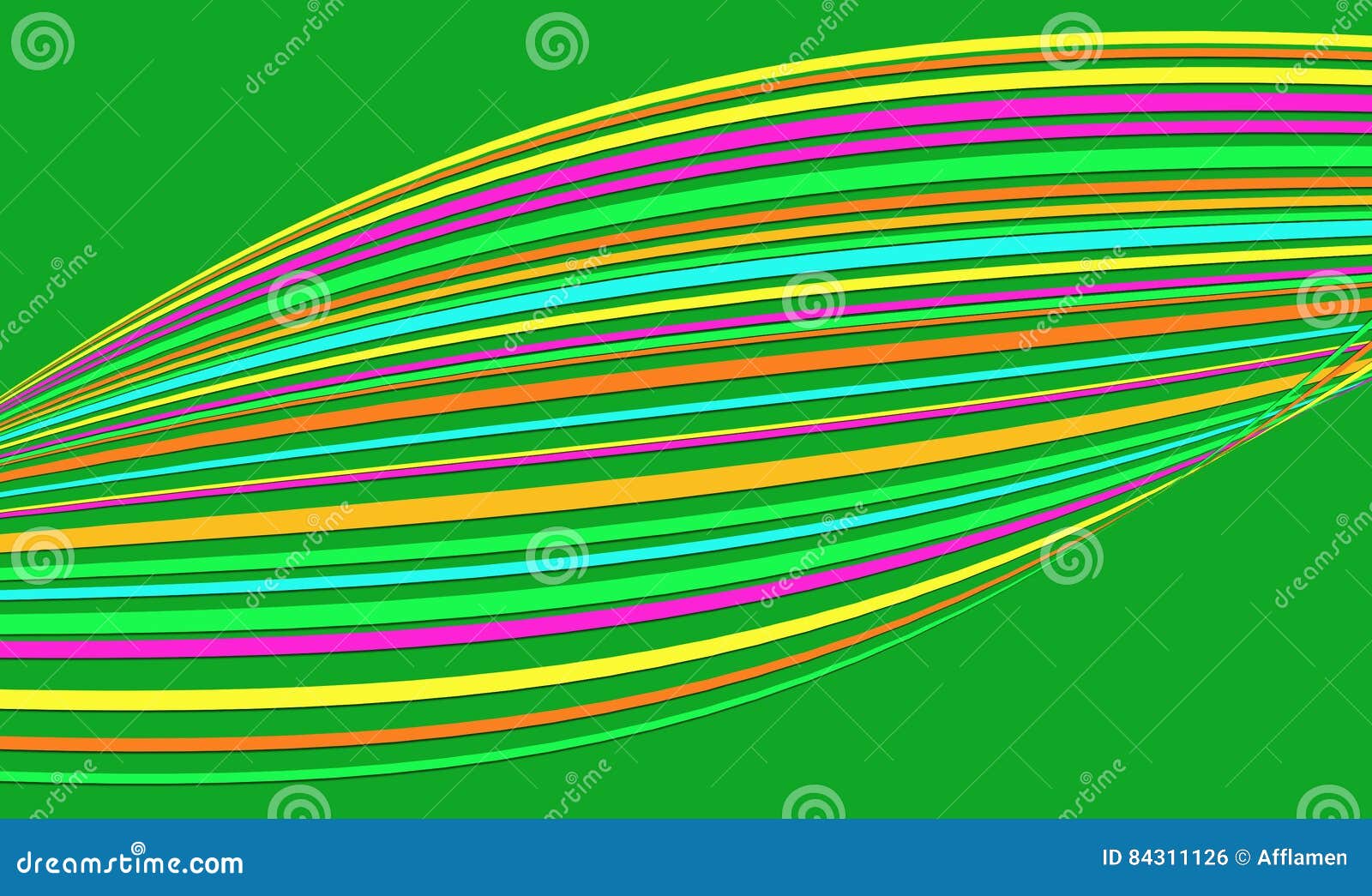 Swirling colorful lines stock illustration. Illustration of digital ...
