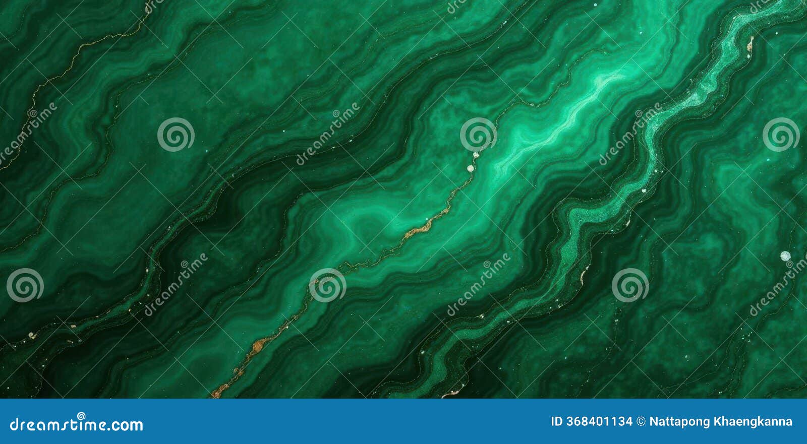 Swirling Emerald Green Backdrop With Delicate Gold Leaf Accents ...