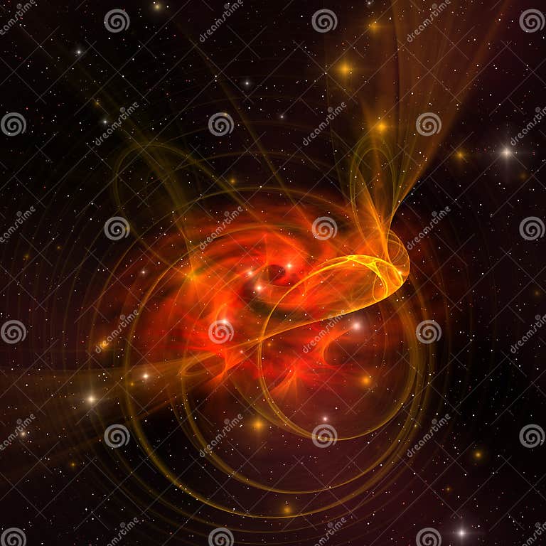 Swirling Galaxy stock illustration. Illustration of light - 13739914