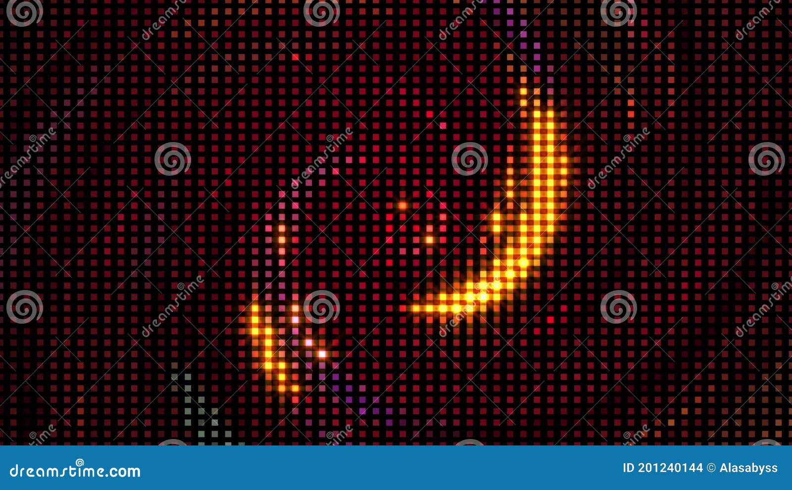 Swirling Led Lights Video Wall Motion Background Stock Footage - Video ...