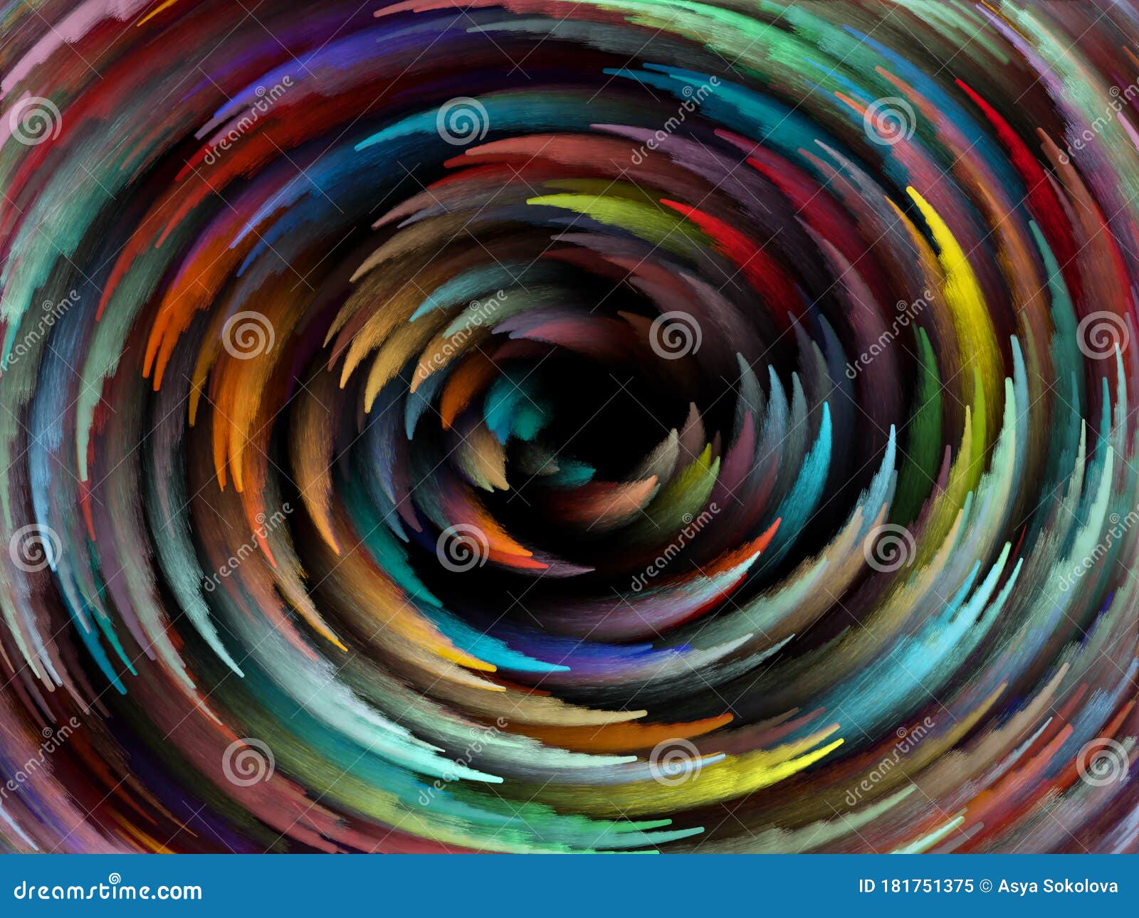 Swirling Paint stock illustration. Illustration of festive - 181751375