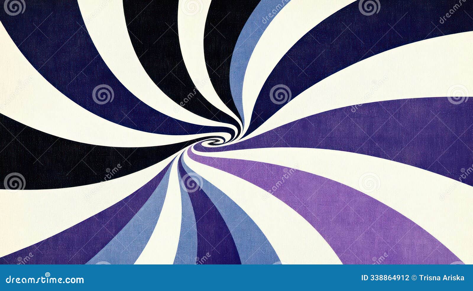 A Swirling Pattern of Alternating Colors Creating a Hypnotic Visual ...
