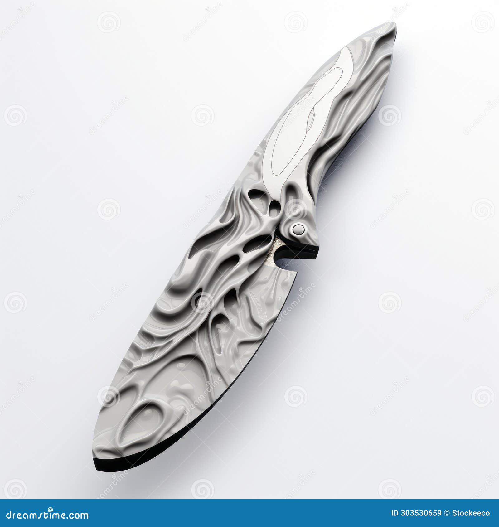Swirling Pattern Knife: Photorealistic Renderings and Chromatic ...