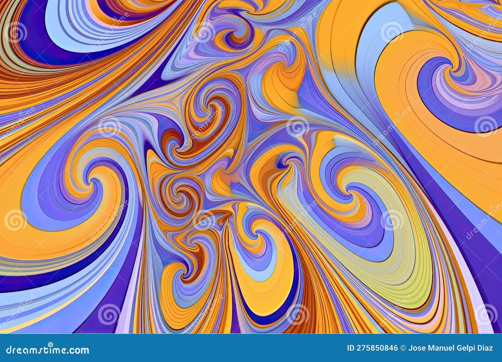 Swirling Psychedelic Pattern, Retro Wave Wallpaper, Fluid Groovy ...