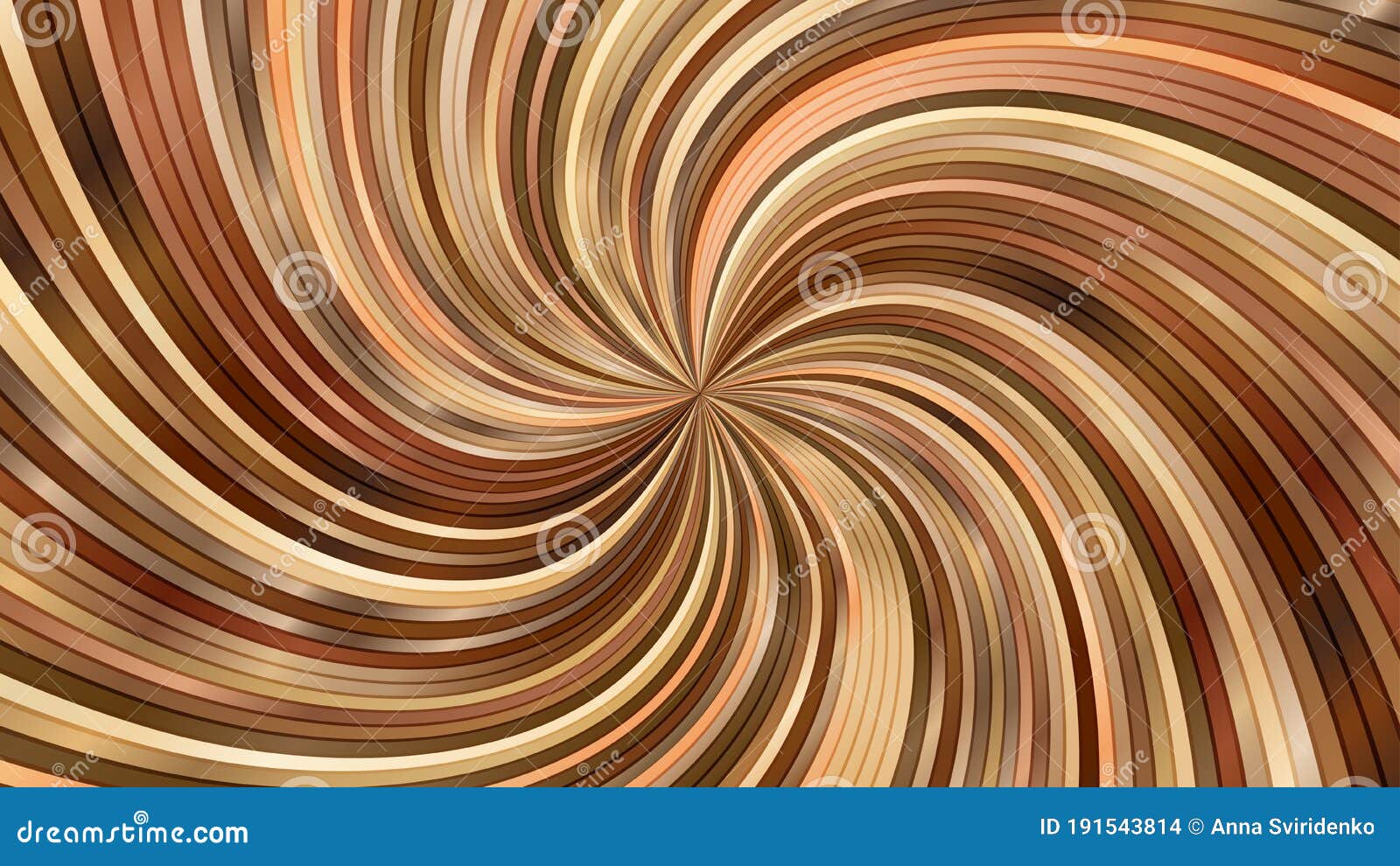 Swirling Radial Background Helix Rotation Rays Stock Illustration ...