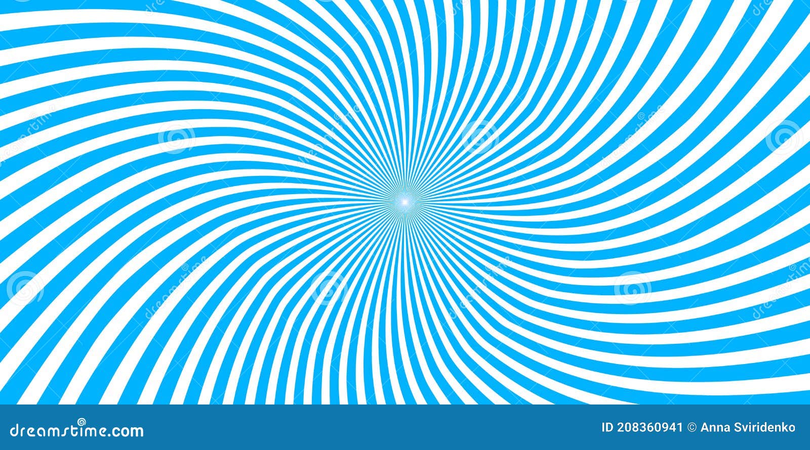 Swirling Radial Background Helix Rotation Rays Stock Illustration ...