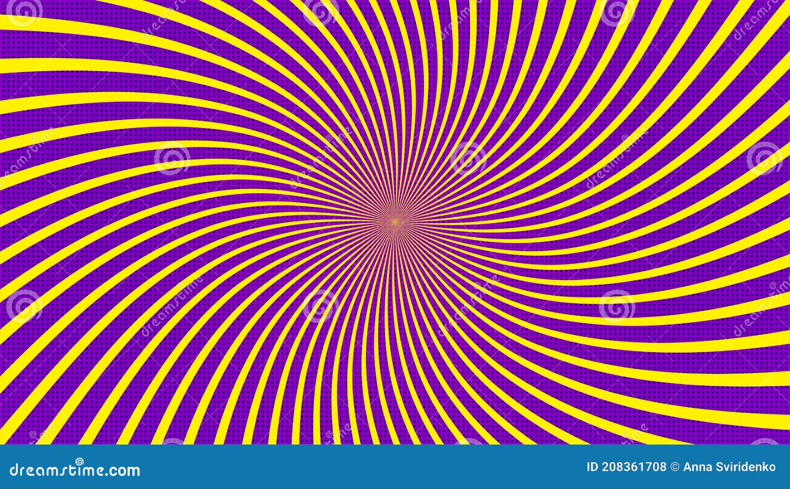 Swirling Radial Background Helix Rotation Rays Stock Illustration ...