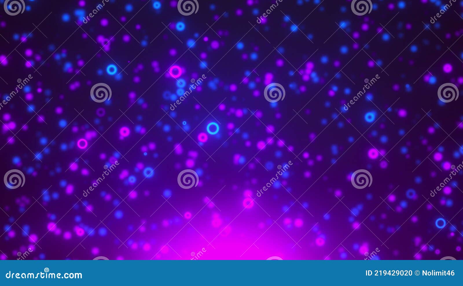 Swirling Round Particles Abstract Background. Stock Illustration ...