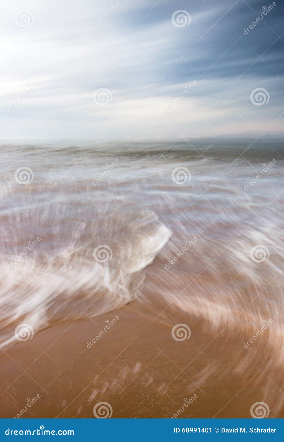 Swirling Sea stock image. Image of horizon, defocused - 68991401