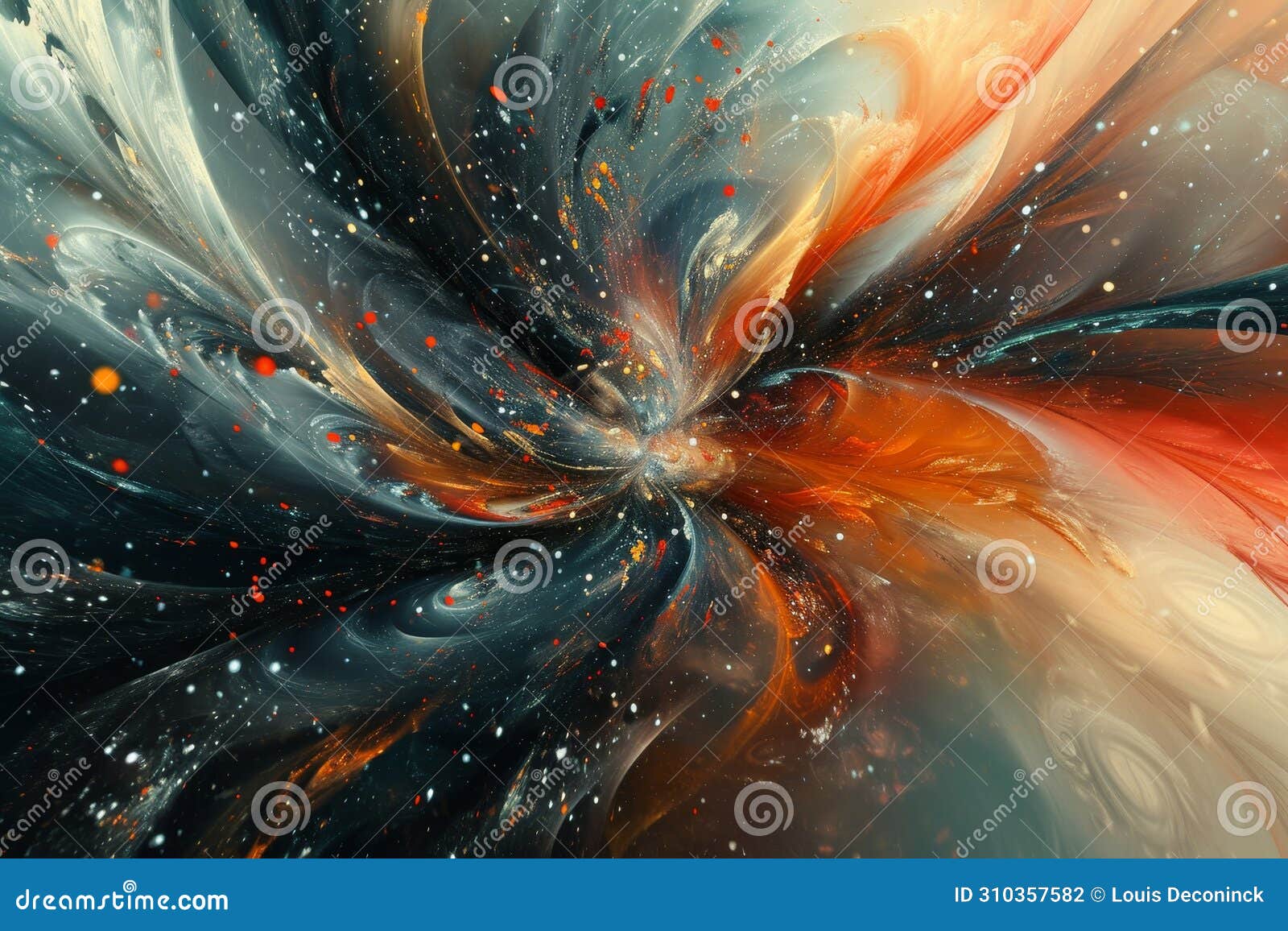 Swirling Vortex Of Fluidic Force Royalty-Free Stock Image ...