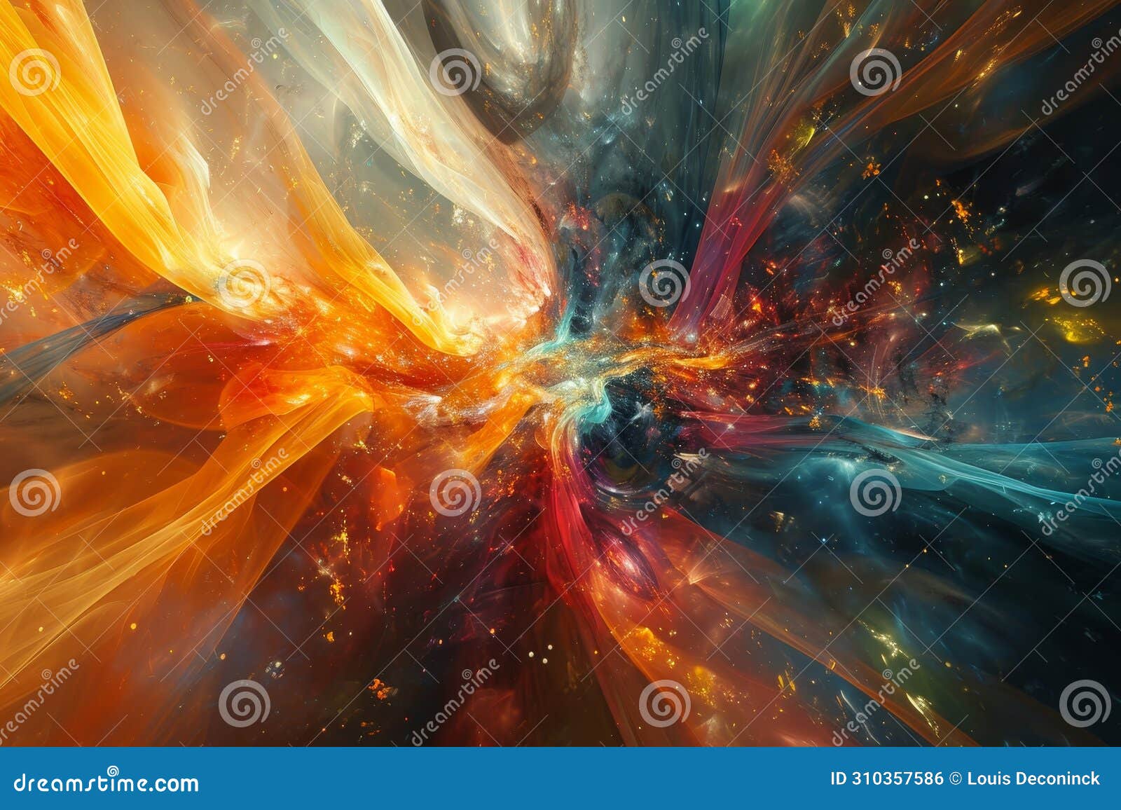 Swirling Vortex Of Fluidic Force Royalty-Free Stock Image ...
