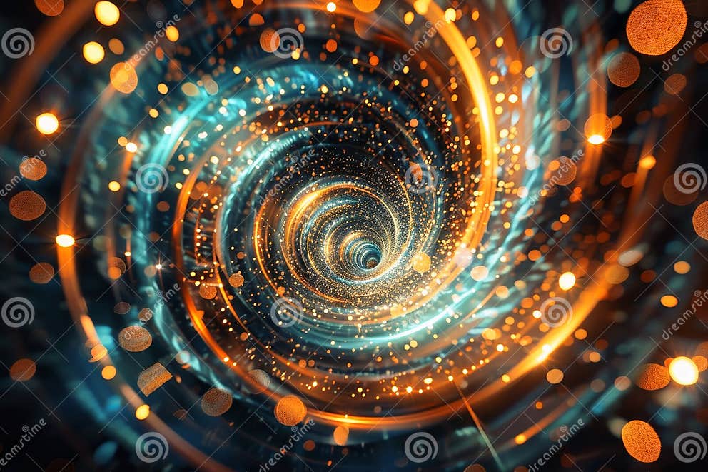 A Swirling Vortex of Light and Particles Representing Quantum Mechanics ...