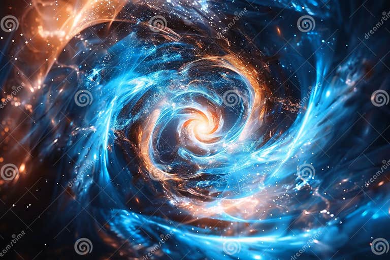 A Swirling Vortex of Light and Particles Representing Quantum Mechanics ...