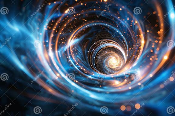 A Swirling Vortex of Light and Particles Representing Quantum Mechanics ...