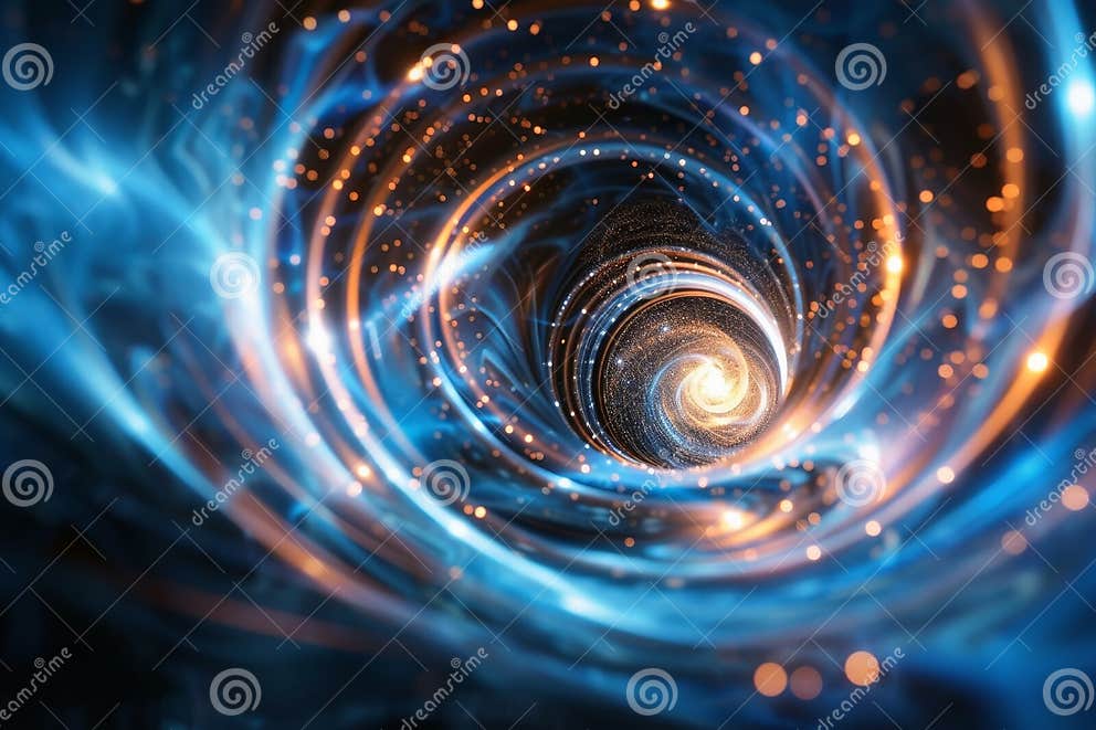 A Swirling Vortex of Light and Particles Representing Quantum Mechanics ...